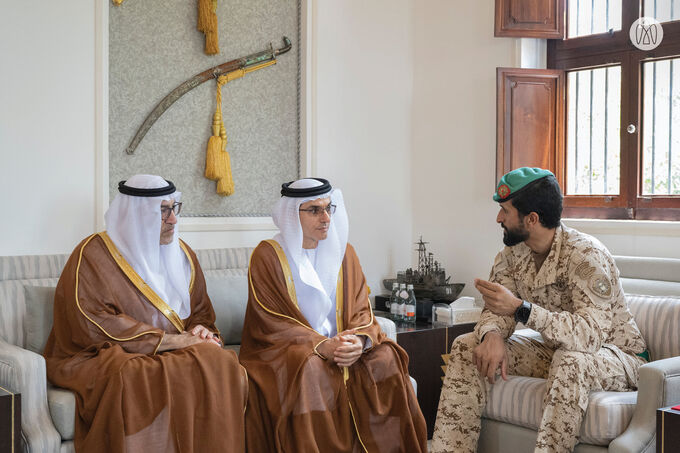 Theyab Bin Mohamed Bin Zayed Conveys Condolences Of The Uae President